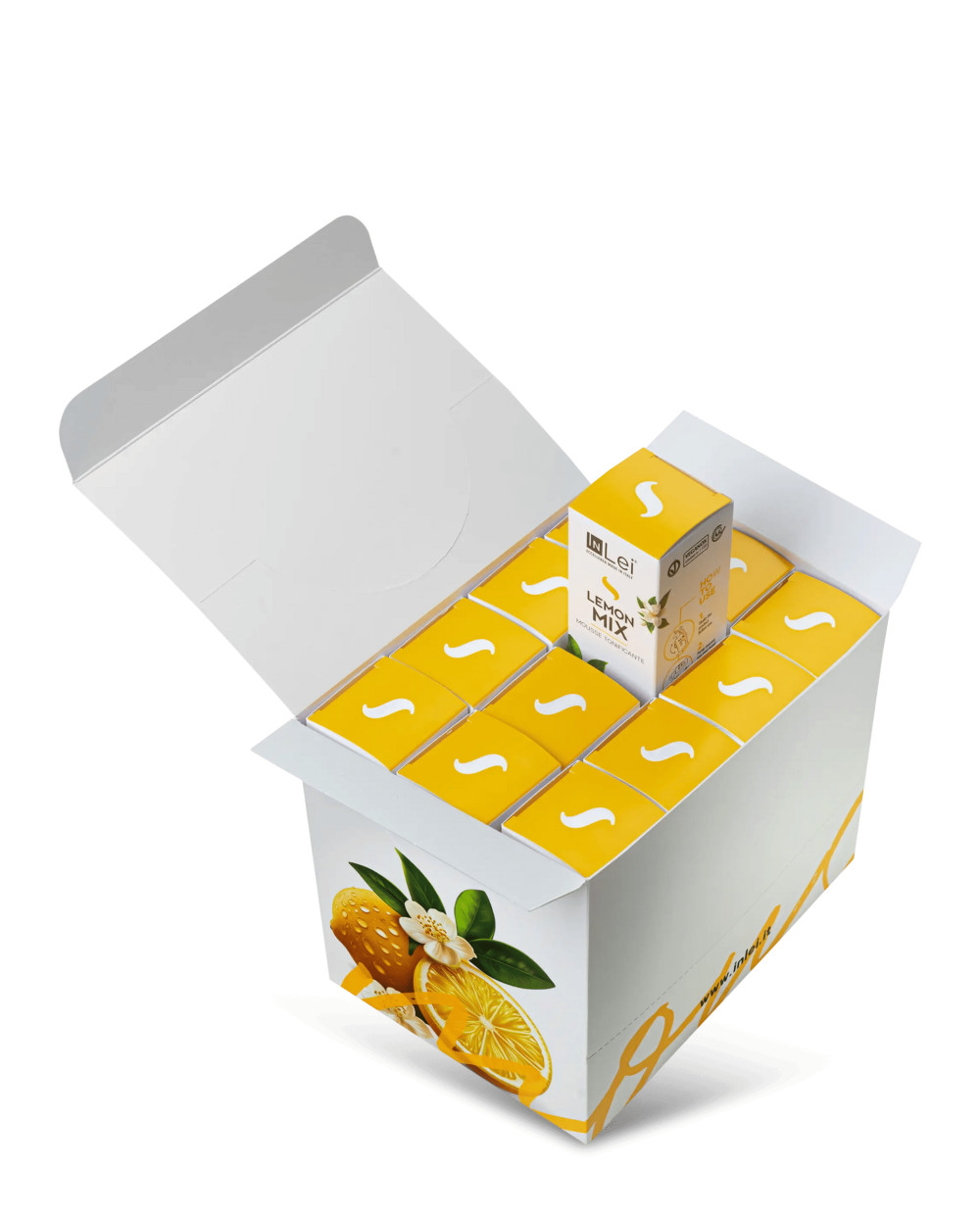 InLei® Lemon Mix Mousse Display 12×50 ml – Travel Size